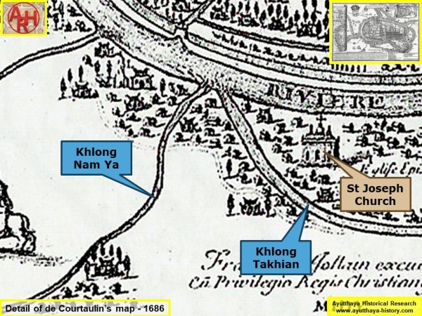 History of Ayutthaya - Geo - Canal - Khlong Nam Ya 2